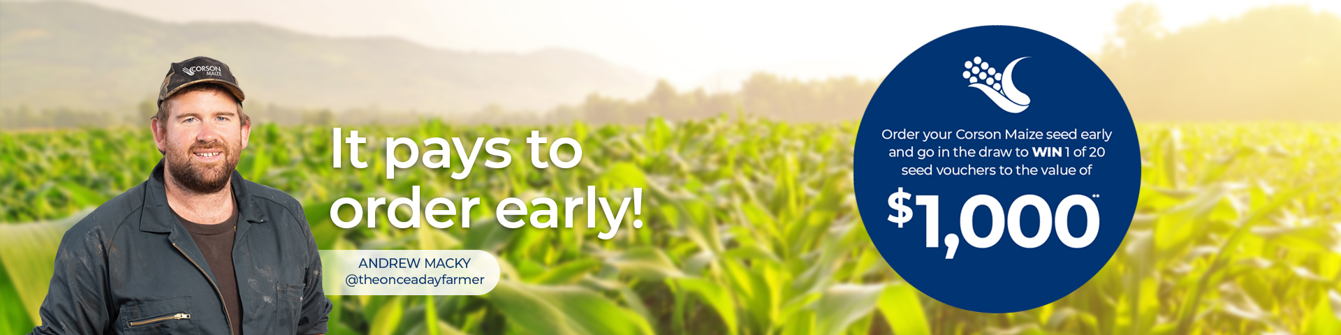 Grow with us | Corson Maize