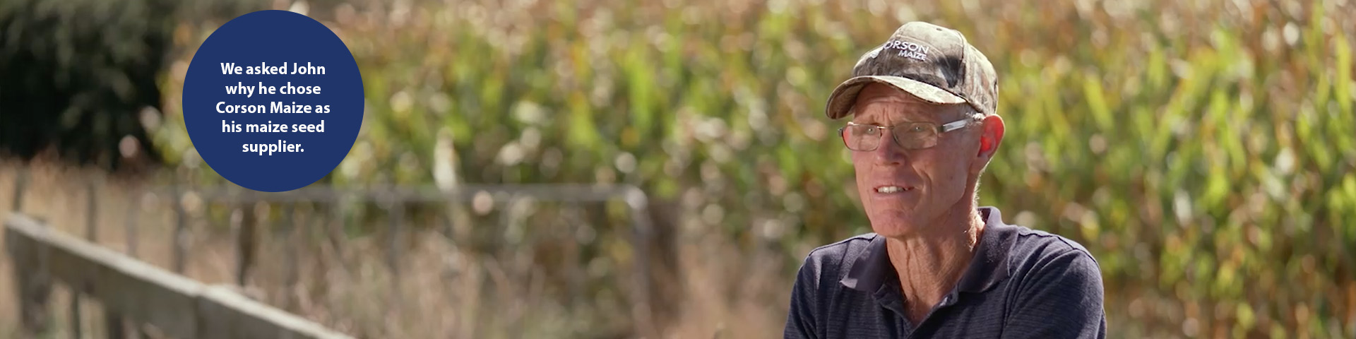Corson Maize Grower Testimonials | Grow With Us | Corson Maize